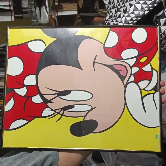 Disney | Art | Mini Mouse Poster With Frame 8258 Osp Publishing The ...